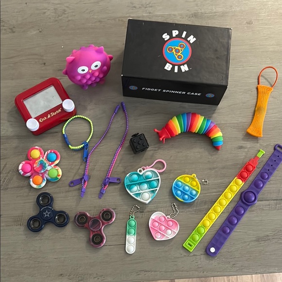 fidget | Toys | Fidget Toy Set Bundle Preloved | Poshmark